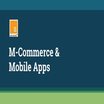 M commerce presentation | PPT