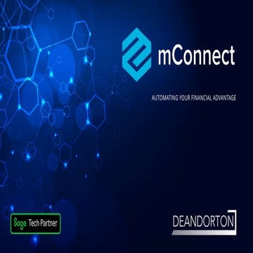 mConnect for Sage Intacct | PPTX
