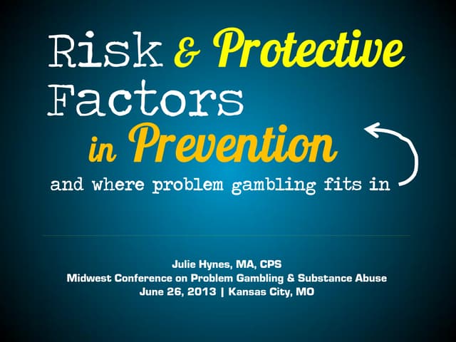 Risk and Protective Factors for Drug Use, Misuse, Abuse and Dependence ...