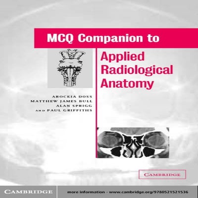 Mcq Companionto Applied Radiological Anatomy3 Haxap | PDF