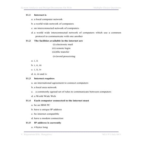 Mcq m11 | PDF
