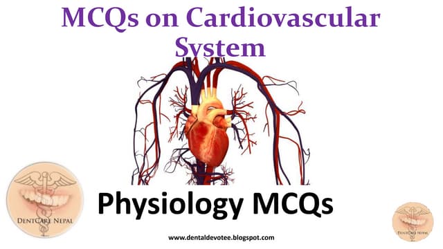 MCQ CVS Physiology | PDF