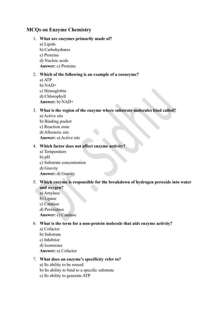 Lipid Chemistry MCQs.(Biochemistry)pdf.. | PDF