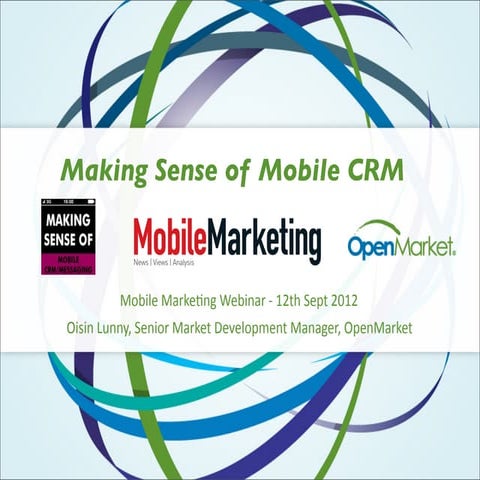 Making Sense of Mobile CRM | PPT