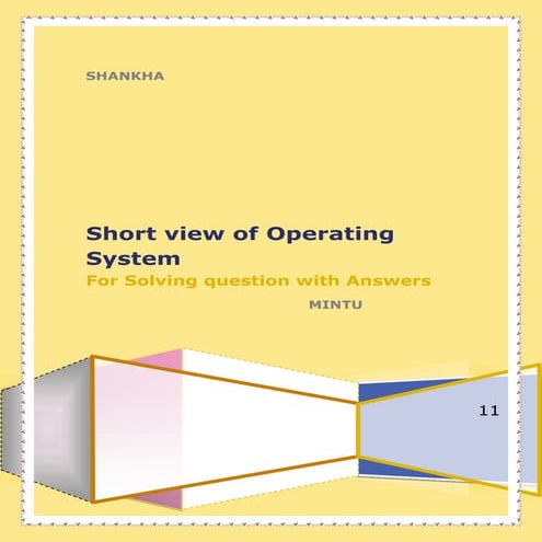 Mcs 041 | DOCX | Operating Systems | Computer Software and Applications
