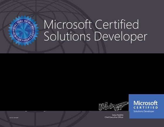 Microsoft Certified Trainer - 2021 | PDF
