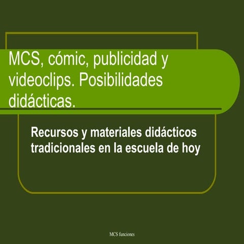 Mcs Funciones | PPT