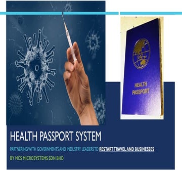 Mcs health passport | PPT