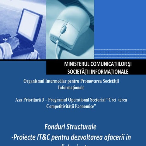 Fonduri Structurale - Proiecte IT&C pentru dezvoltarea afacerii în mediul privat-20apr2010 | PPT