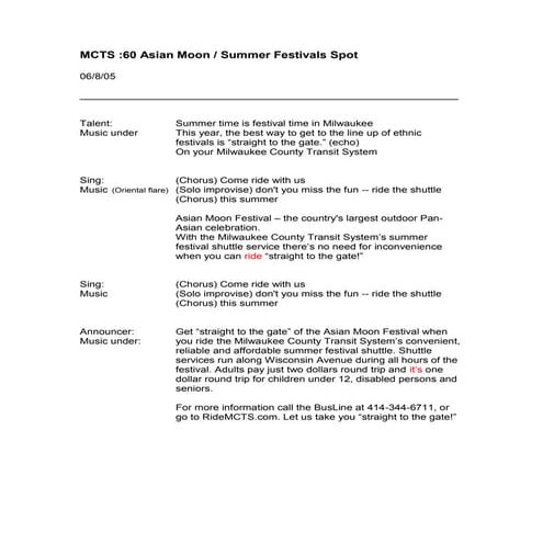 Mcts Summer Scripts(1b) 2005 | PDF