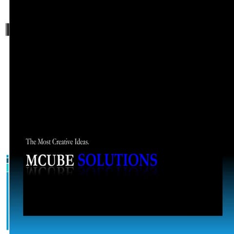 Mcube Solutions | PPTX
