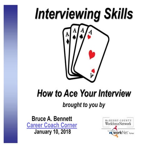 How to Ace Your Interview | PPTX