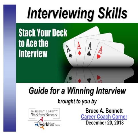 Guide to a Winning Interview Dec 2018 | PPT