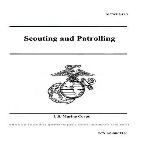 Mcwp 3 11.3 scouting and patrolling | PDF