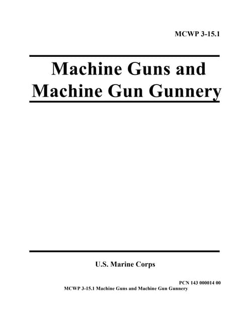 Machine Gun Theory | PPT