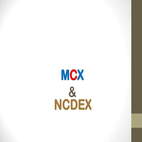 Mcx | PPTX
