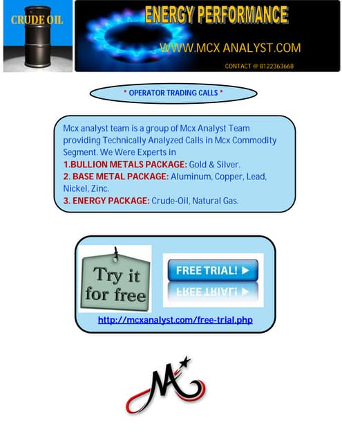 Mcx commodity single target tips | PDF | Stocks and Bonds | Personal ...