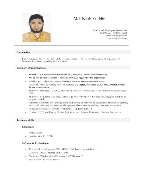 shair CV2 | PDF