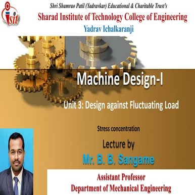 Unit 3 design against fluctuation load | PDF