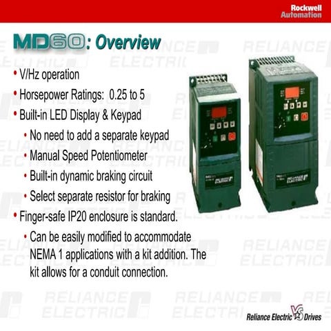 AC DRVE MD60 COMPLETE OVERVIEW AND DETAILS.ppt