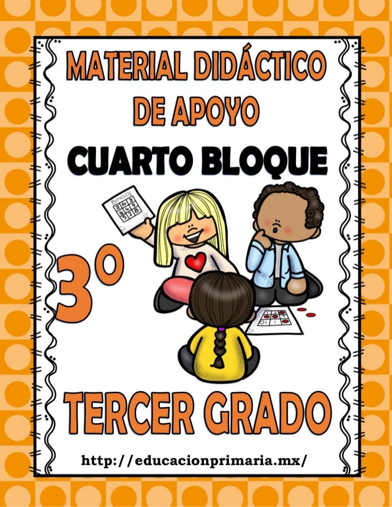 MATERIAL DIDACTICO DE APOYO 3º GRADO