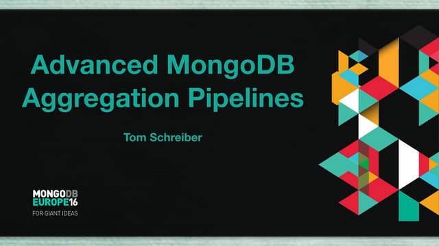Advanced MongoDB Aggregation Pipelines | PPT Advanced MongoDB Aggregation Pipelines | PPT