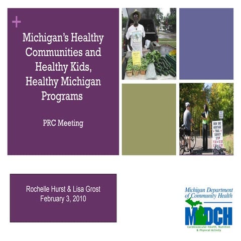 MDCH Healthy Communities | PPT | Children\'s Health | Healthy Living