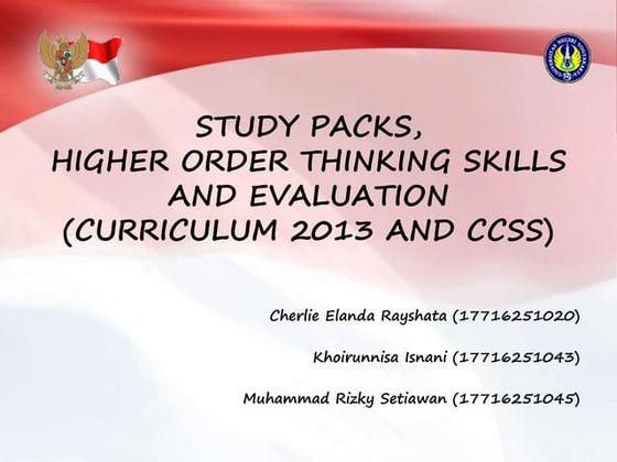 LOTS vs HOTS.pptx | Educational Assessment | Education
