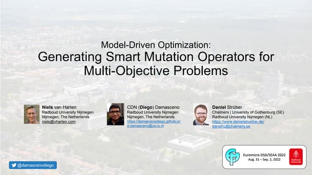 Model Driven Optimization Generating Smart Mutation Operators For Multi Objective Problems Ppt