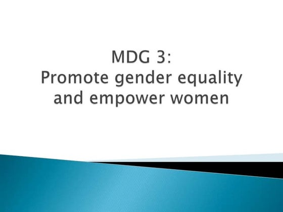 Mdg Poster | PDF