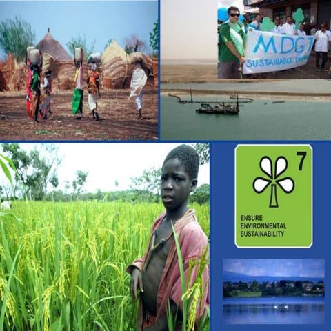Millennium Development Goal 7: Ensure Environmental Sustainability | PPT