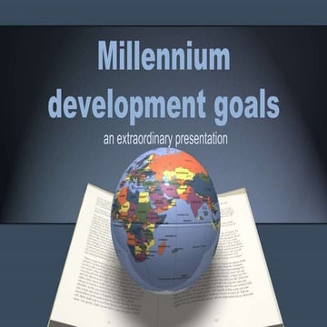 2015 Millennium Development Goals 2015 PH | PPTX