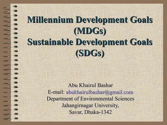 17 goals of SDG | PPT