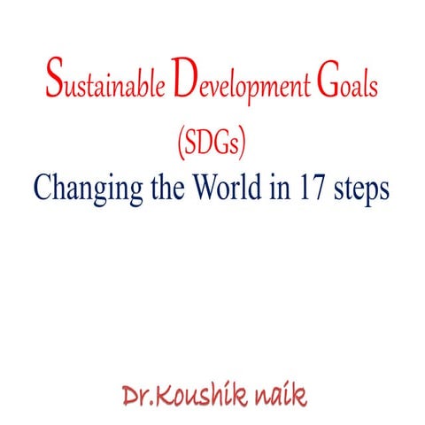 17 goals of SDG | PPT