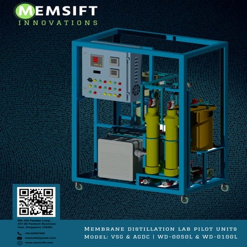 Membrane Distillation Lab Pilot brochure | PDF