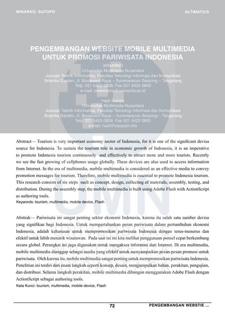 Pertemuan 13 Pengantar Pariwisata (1).ppt