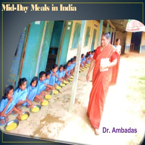 Mid Day Meal Sceme Dr. ambadas | PPT
