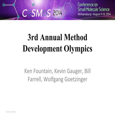 Ed Tessier presentations