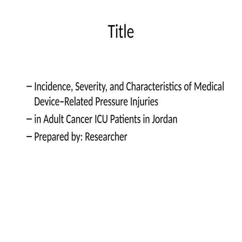 MDRPI_Study_Presentation_Engliswith cancer | PPTX
