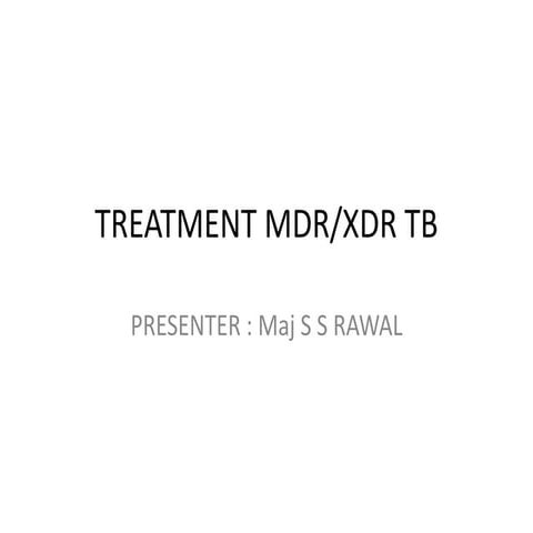 Mdr xdr | PPTX | Infectious Diseases | Diseases and Conditions