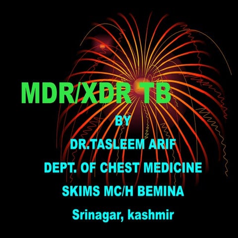 MDR-TB | PPT