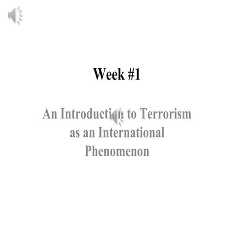 10 terrorism | PPTX