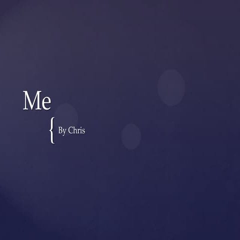 Me | PPTX