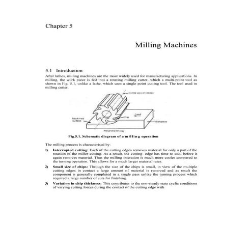 Milling machine | PDF