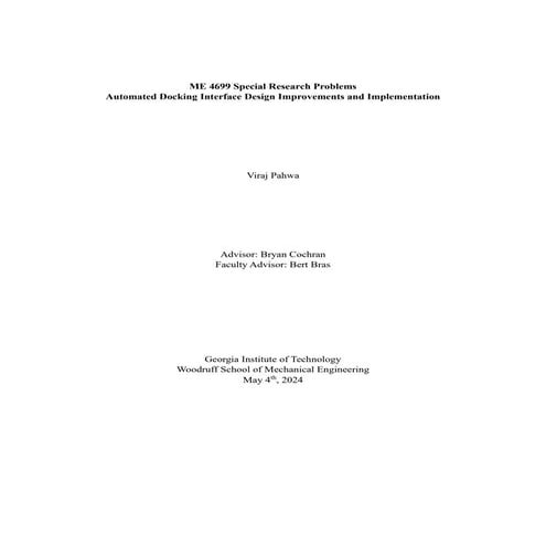 Bio-Inspired Visual Communication Application Platform - Rover Docking ...