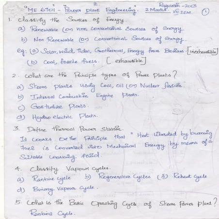 Me6701 ppe question bank | PDF