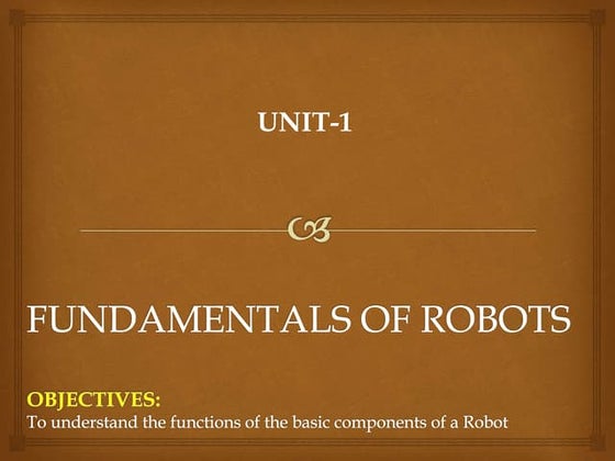 Unit Ivpptx Robot Programming And Languages Ppt