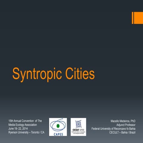 Syntropic Cities | PPTX