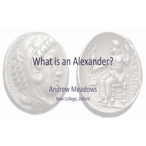 What is an Alexander | PPT