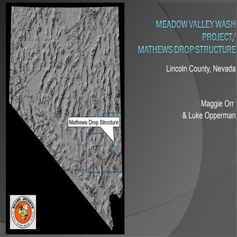 Meadow Valley Wash Drop Structure | PPT | North America Travel | Travel Locations